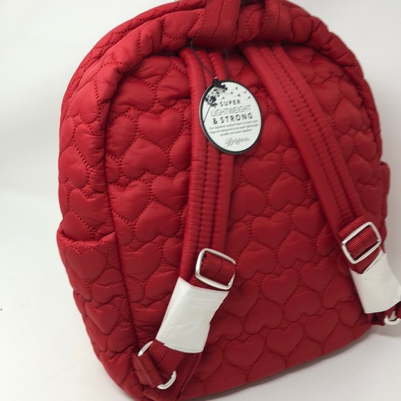 Brighton | Bags | Brighton Heart To Heart Kingston Backpack Red | Poshmark
